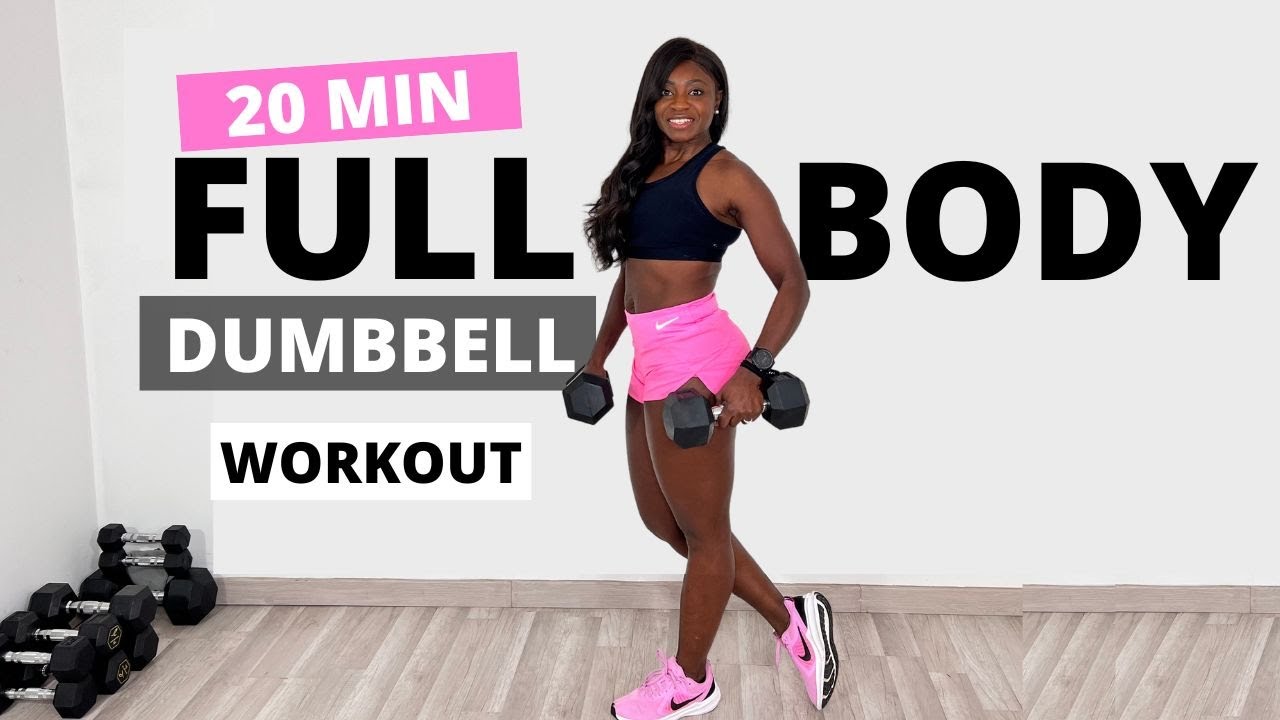 20 MIN DUMBBELL WORKOUT | Full Body | Fit_Bymary - YouTube