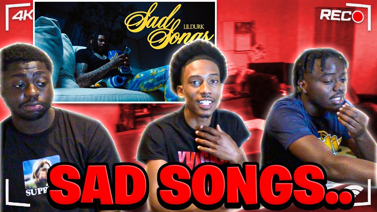 LIL DURK - SAD SONGS | REACTION! - YouTube