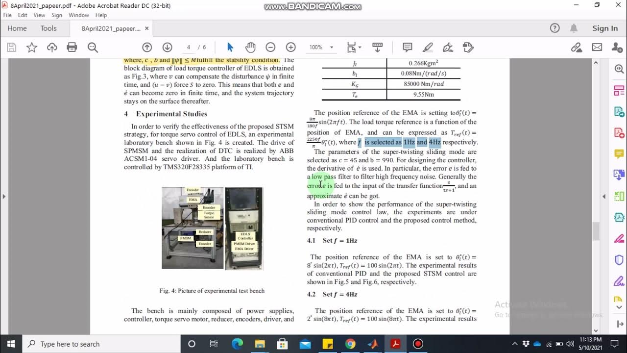 Super Twisting Sliding Mode Control for Electric Load Simulator using MATLAB - YouTube