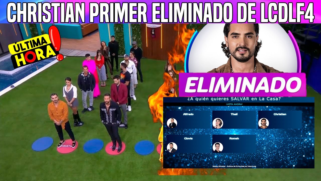 PRIMER ELIMINADO DE LCDLF 🔴 La Casa de los Famosos 4 - YouTube