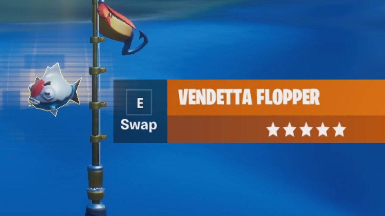 VENDETTA FLOPPER 🐟 Where to Find and How 🎣 Fish #01 - Fortnite Vendetta ...