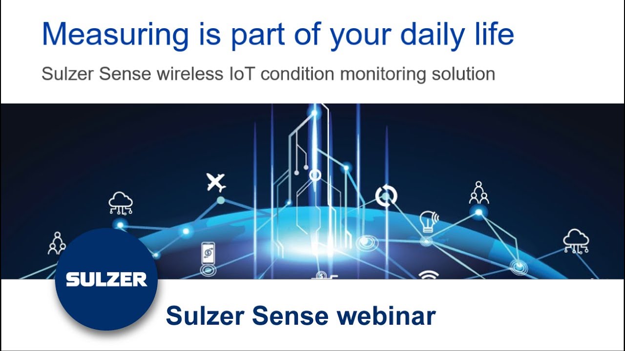 Sulzer Sense webinar - YouTube