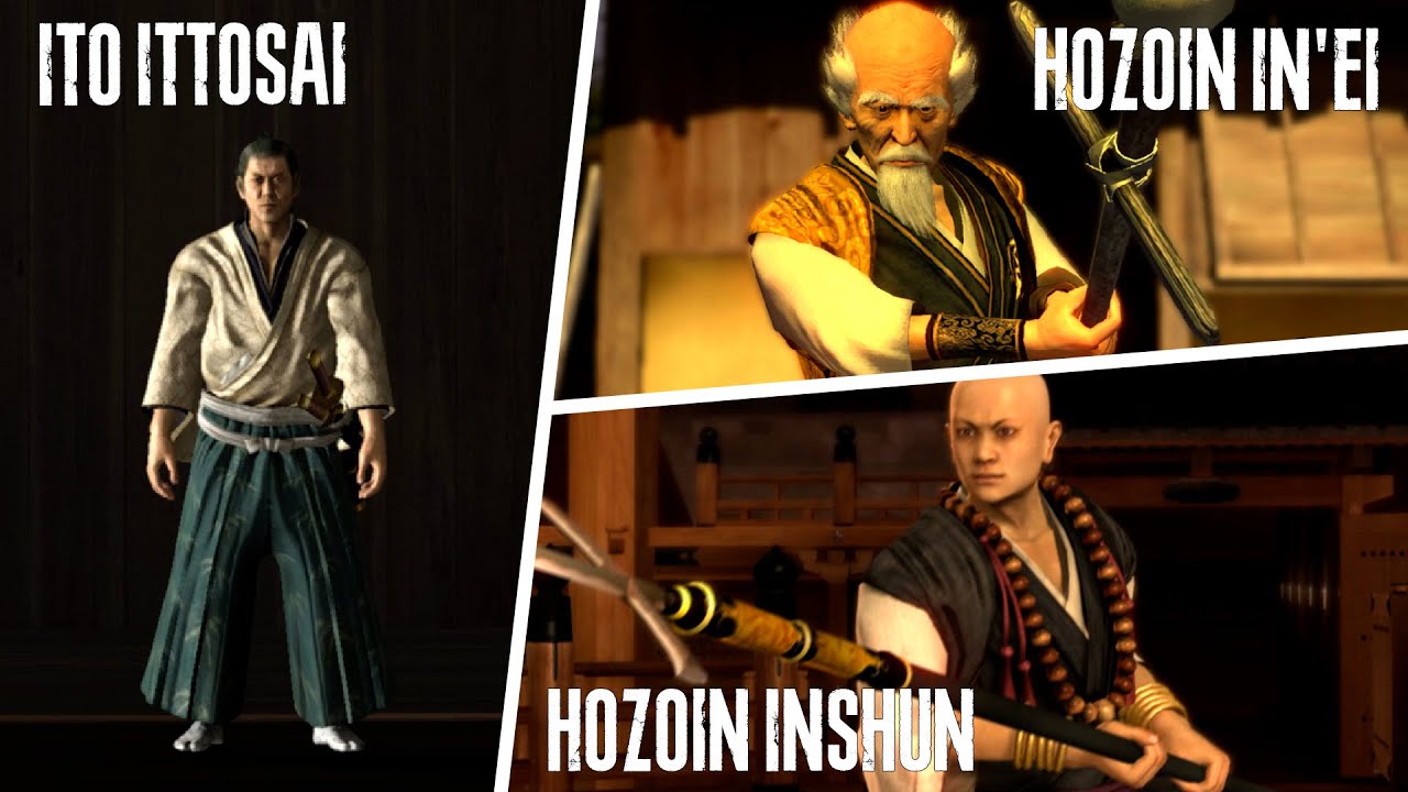 Ito Ittosai / Hozoin In'ei / Hozoin Inshun / Moveset / Yakuza Ryu Ga ...