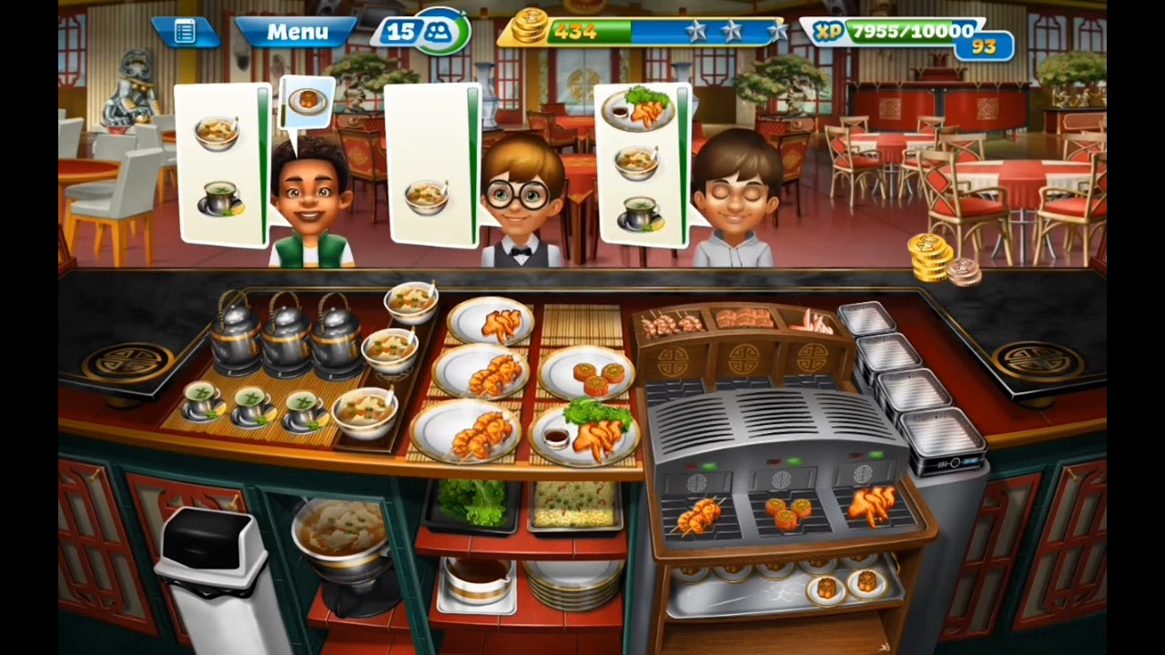Cooking Fever: Chinese Restaurant: Level 40 ( 3 Stars 🤩) - YouTube