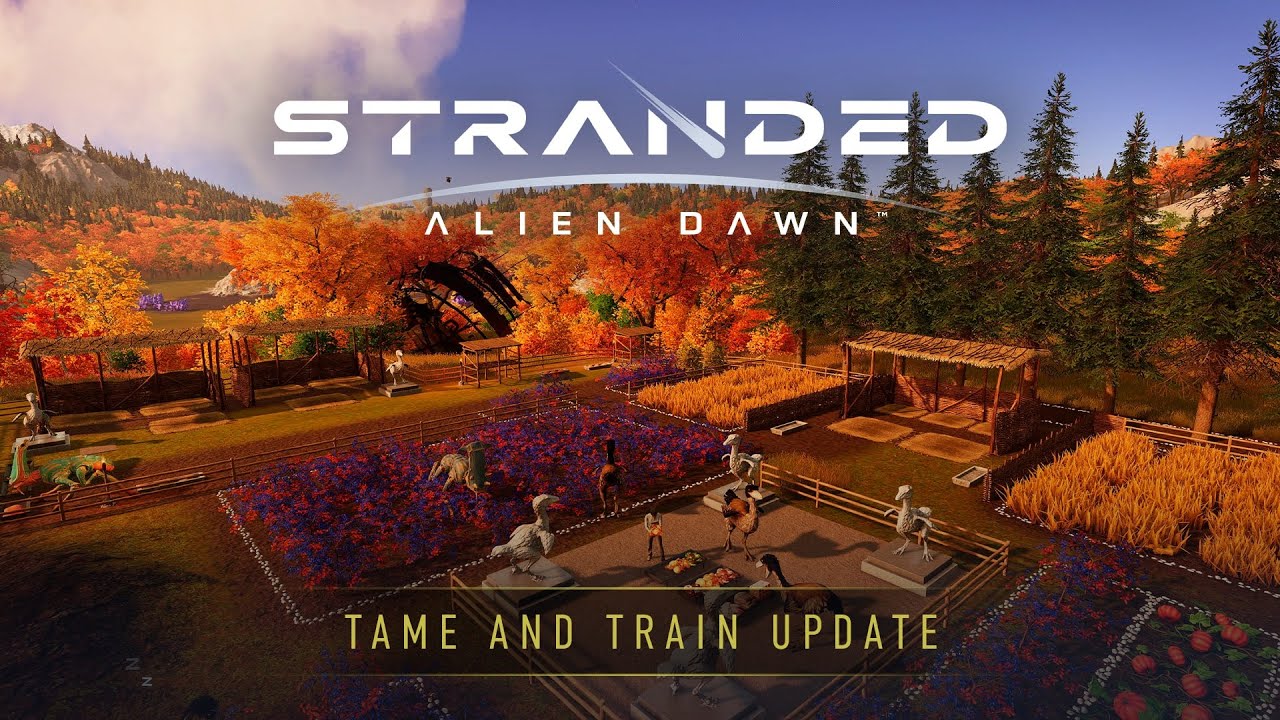 Stranded: Alien Dawn | Tame and Train | Early Access Update #2 Out Now ...