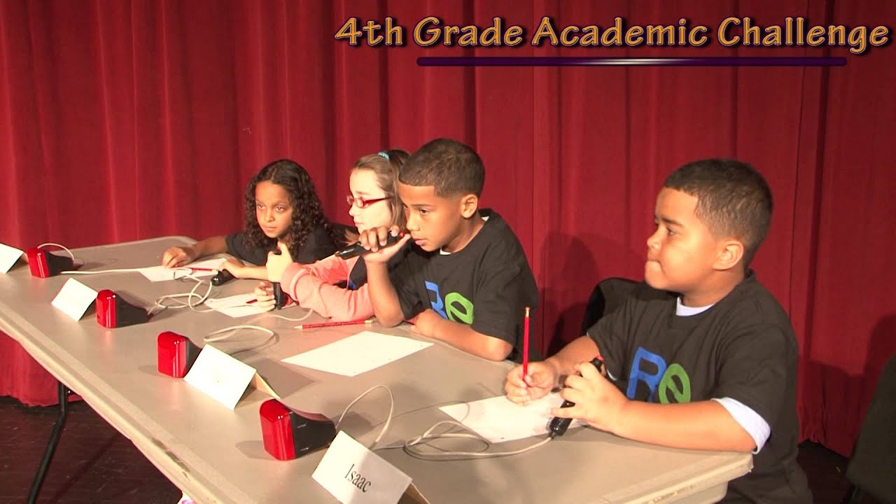 4th Grade Academic Challenge - YouTube