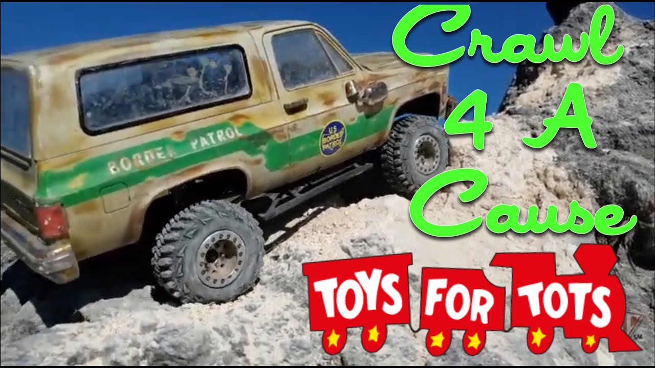 Evil RC - Crawl 4 A Cause - Toys 4 Tots RC Crawler Event - FPV Drone 📽 ...
