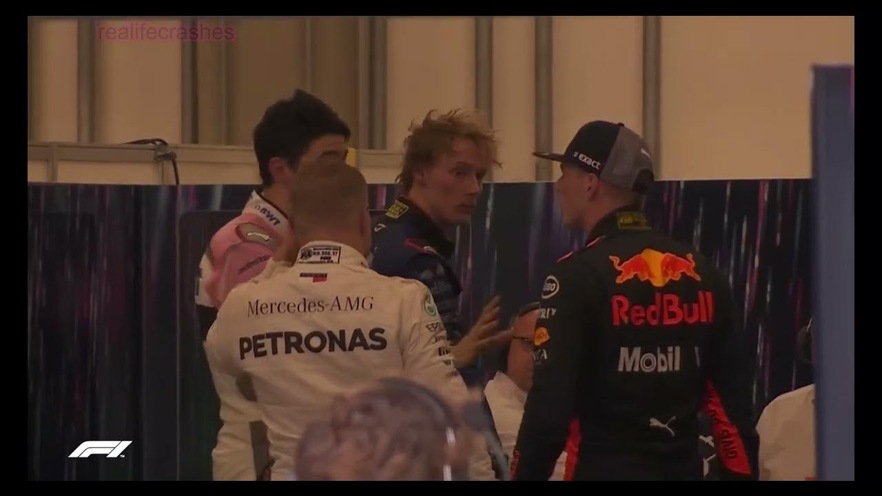 Max Verstappen & Esteban Ocon Crash + Fight - 2018 Brazilian Grand Prix - YouTube