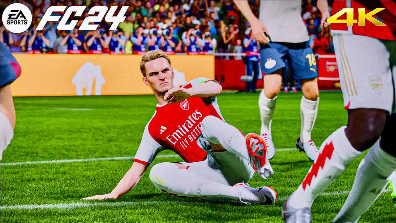 EAFC 24- Arsenal Vs PSV - UEFA Champions League Group Stage 23/24 Full ...