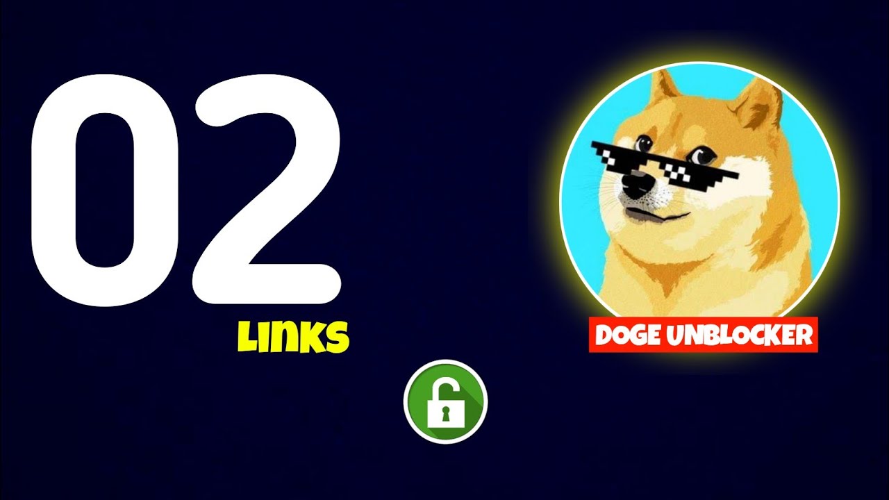 2 New Doge Unblocker Links | Unblocked Websites for School Chromebook ...