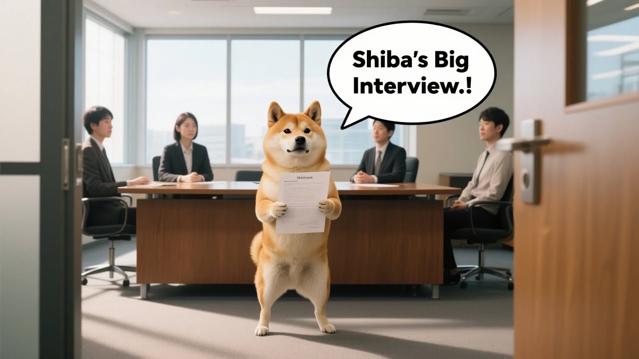 “Shiba’s Big Interview at a Mega Corporation 🐶💼 | Drama Shiba TV Ep.6 ...