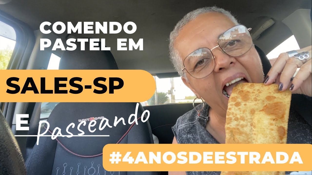 Comendo Pastel em Sales -SP - YouTube