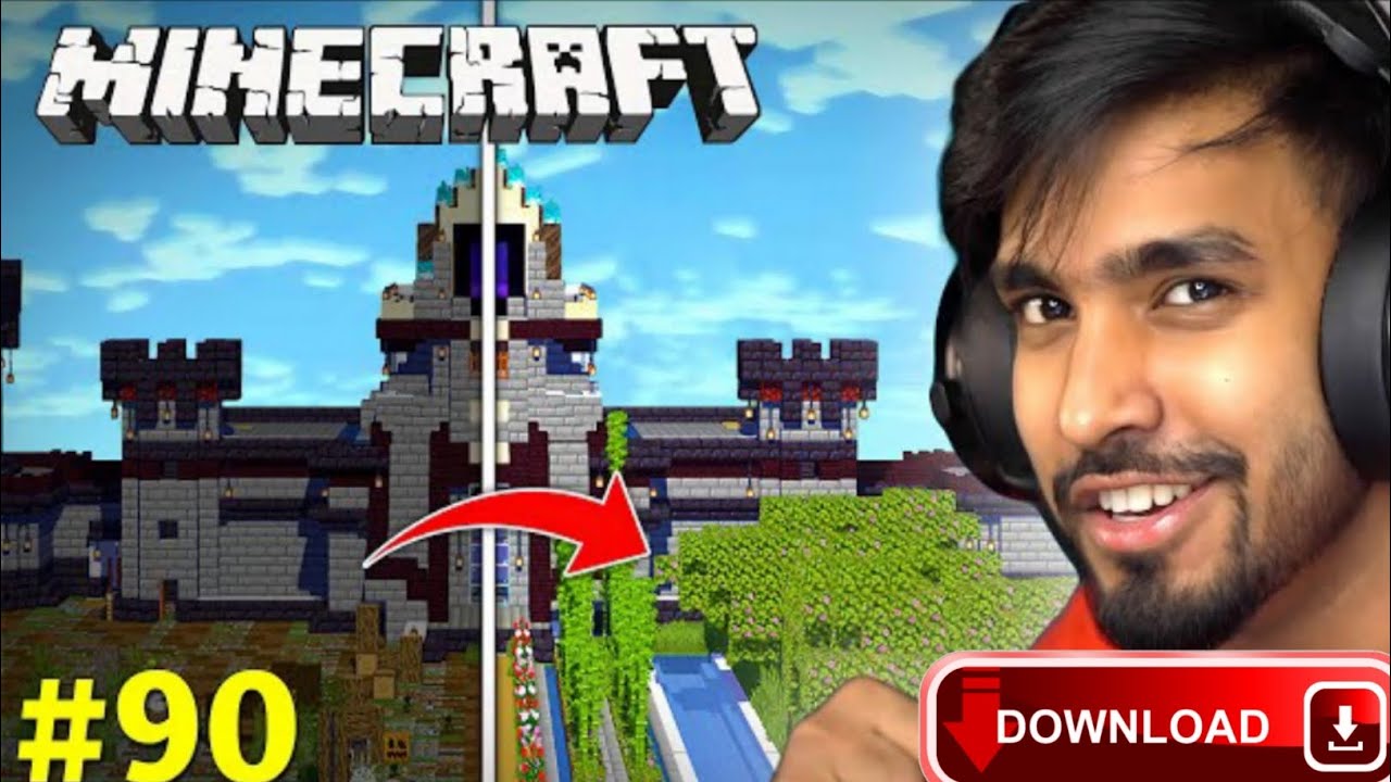 Techno Gamerz { Ujjwal } Minecraft Fully Updated World Download Now 👍 ...