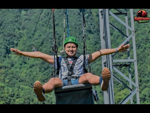 World's Steepest Zip-line | High ground Adventures | Pokhara, Nepal ...