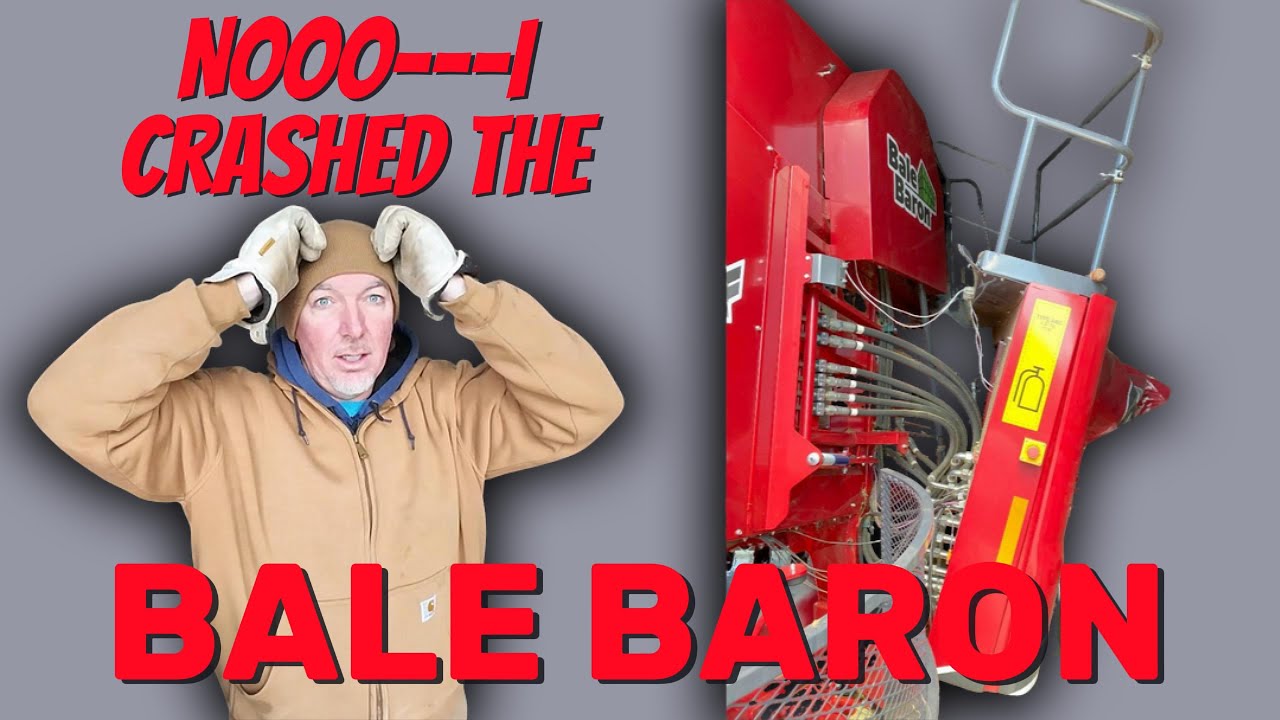 I CRASHED THE BALE BARON!! - YouTube