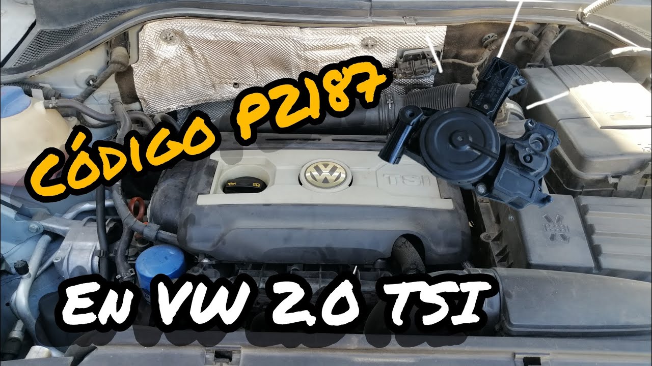 Código P2187 Remplazo de la válvula pcv en vw 2.0 tsi - YouTube