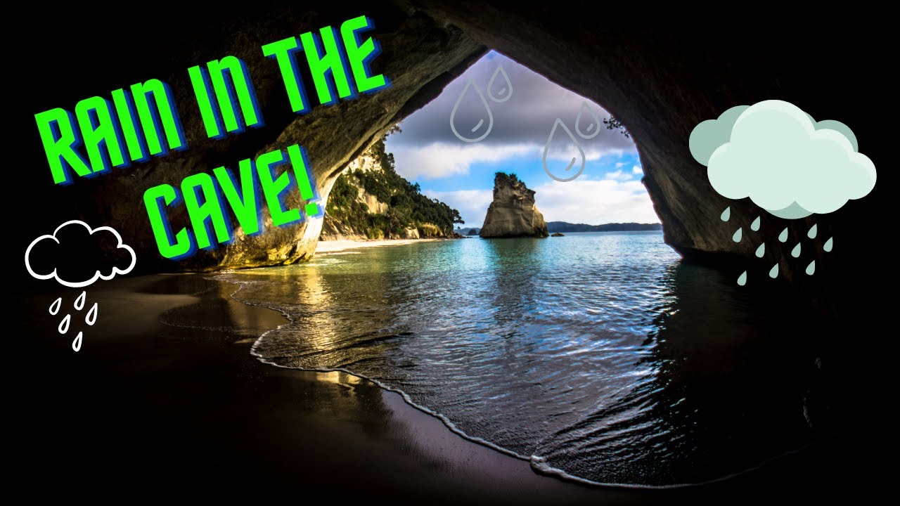 RAIN IN THE CAVE! **RELAXING LIGHT RAIN SOUND** (1 hour) - YouTube