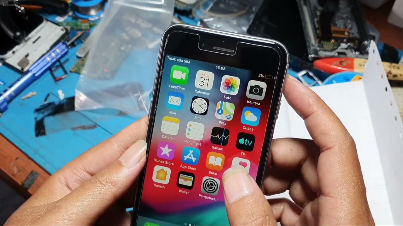 Beli Iphone Seharga Rp. 400 ribuan dari shopee - YouTube