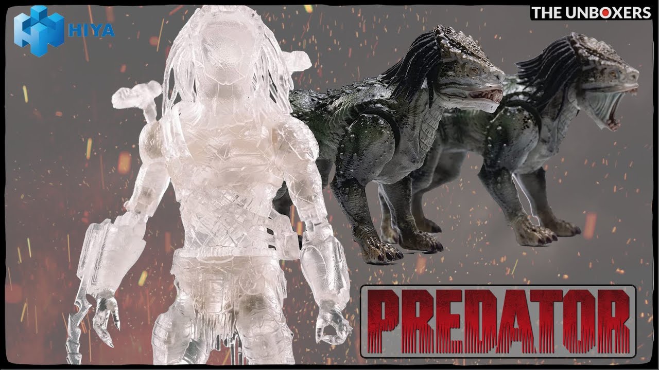 Invisible Wolf Predator & Predator Hounds Exquisite Mini Action Figures ...