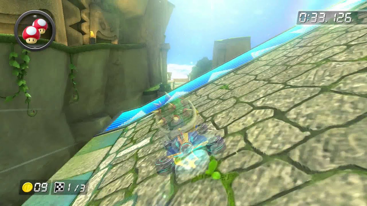 Thwomp Ruins - 1:52.028 - JαK (Mario Kart 8 World Record) - YouTube