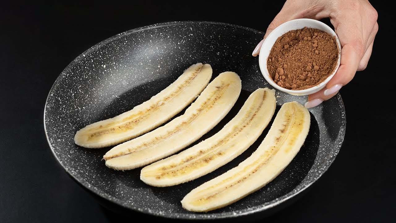 Haben Sie Kakao und Banane? Du meine Güte, ist das lecker! Rezept in 4 ...