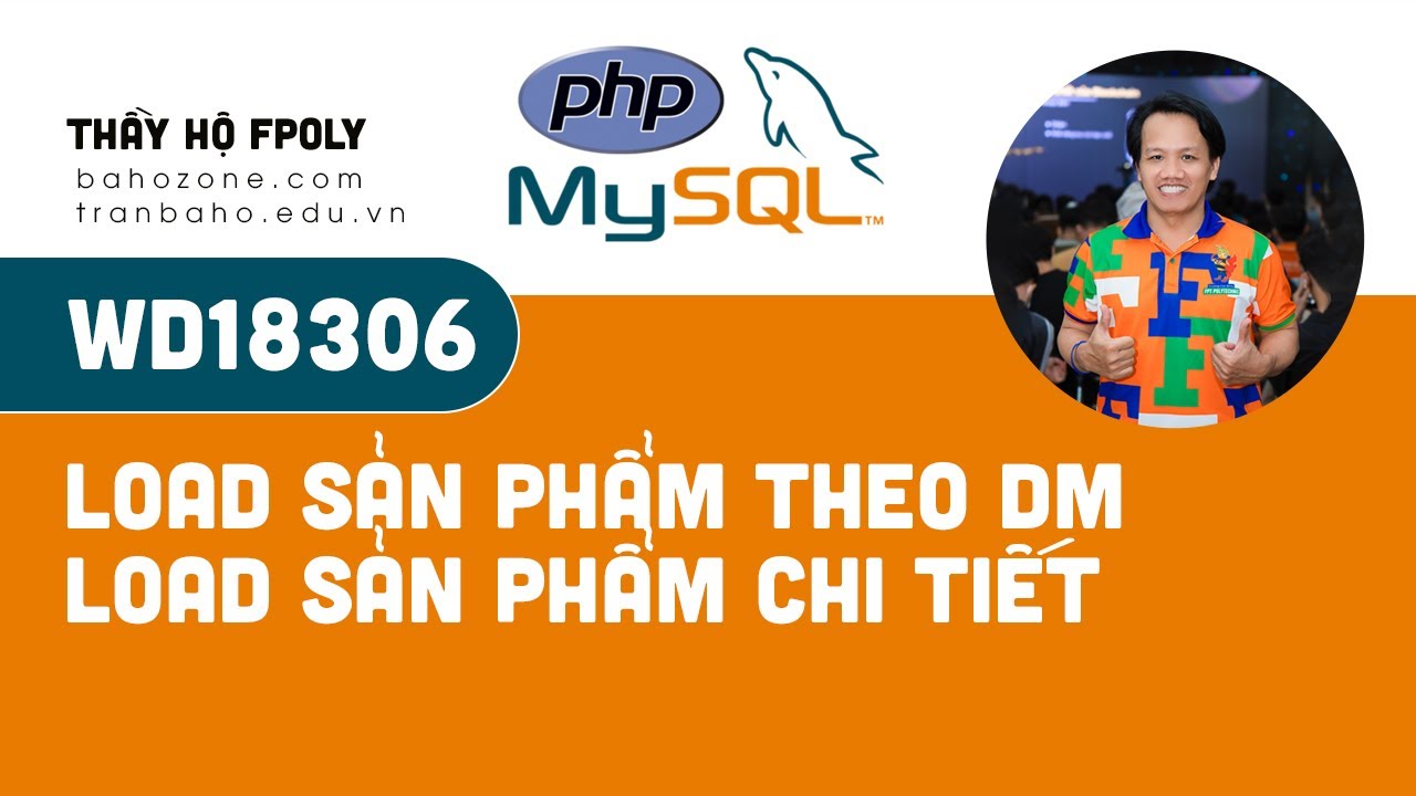 WD18306 - load sản phẩm theo danh mục - Load chi tiết một sản phẩm ...
