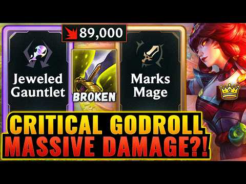Overcapped Crit Scaling: Jeweled Gauntlet Marksmage w/ Sword of The Divine | League Arena Gameplay