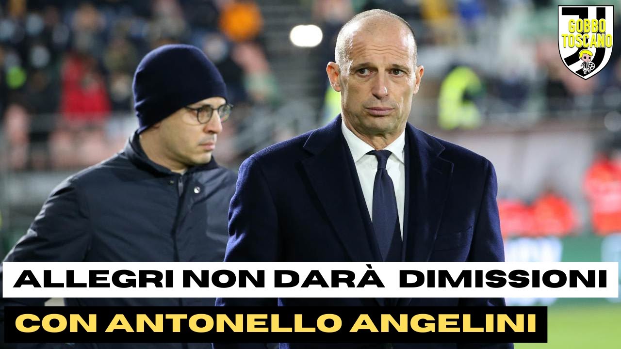 ESCLUSIVO ANTONELLO ANGELINI! Non credo che Allegri darà le dimissioni ...