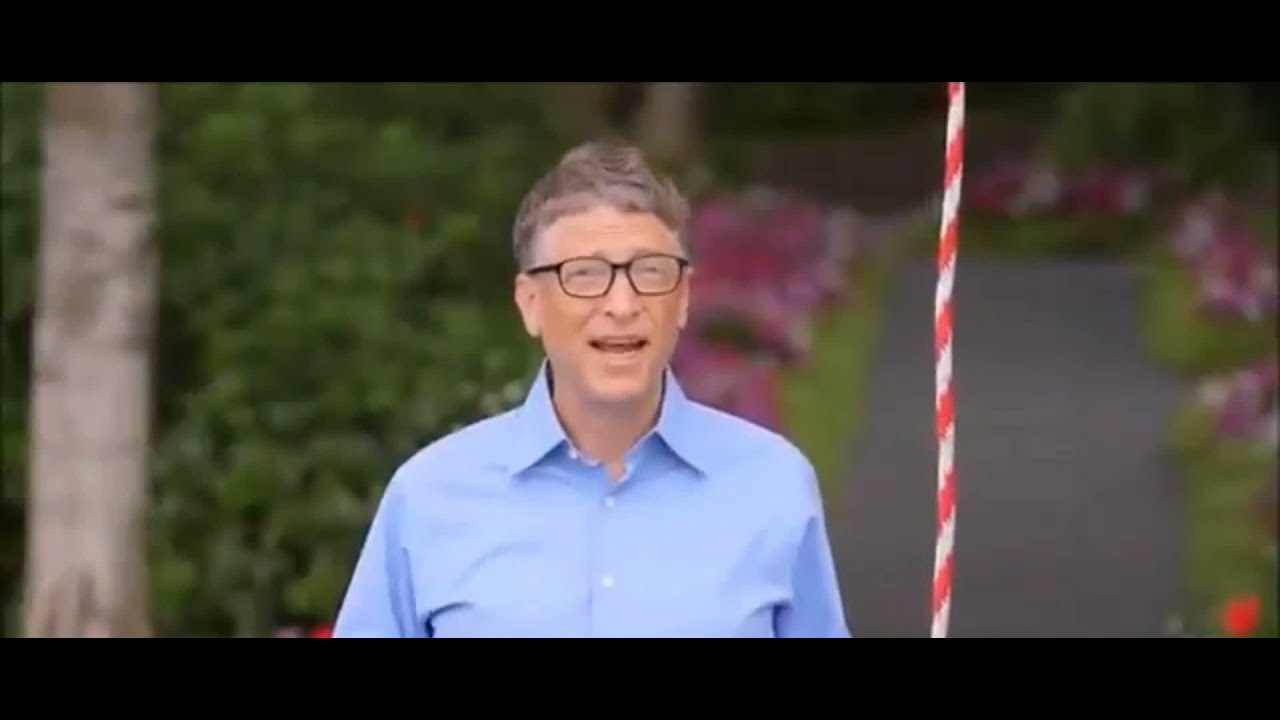 The Bill Gates Ice Bucket Challenge - YouTube