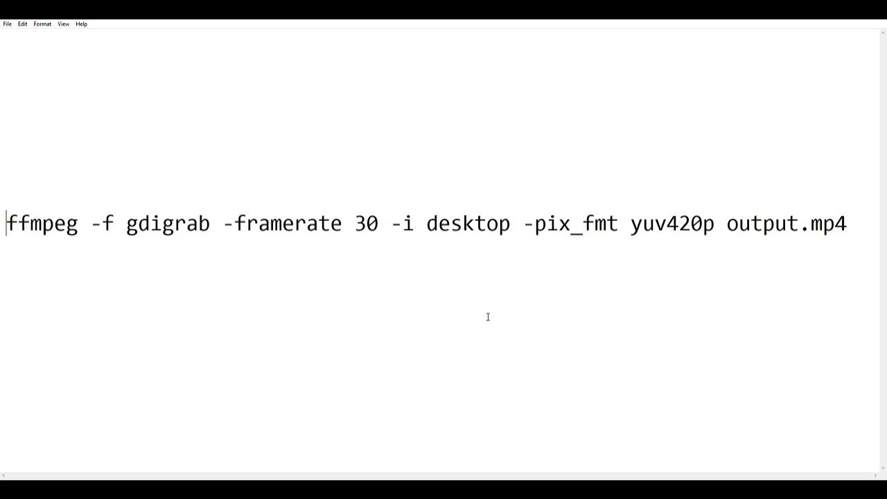 ffmpeg screen capture fixed for windows 10( mp4 videos will finally become playable) - YouTube