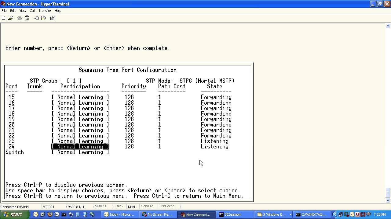 Nortel ERS 5520 Mgmt Access - YouTube