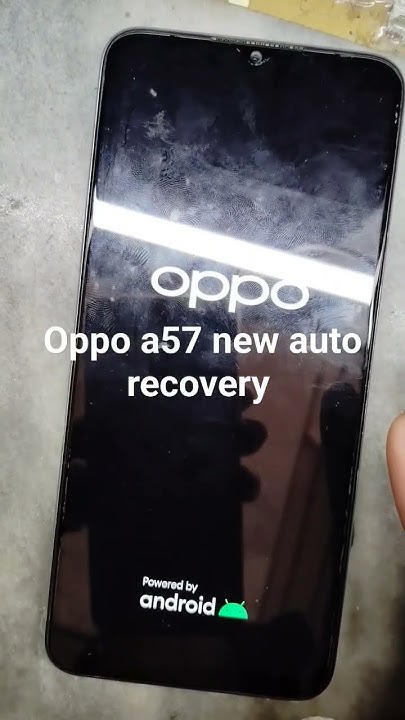 oppo a57 auto recovery mode problem - YouTube