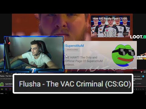 TECONE Flusha - The VAC Criminal (CSGO) İZLİYOR!!!!