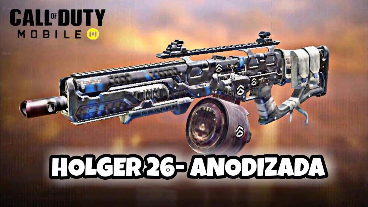 SKIN DA HOLGER 26- ANODIZADA (CÓD MÓBILE) - YouTube