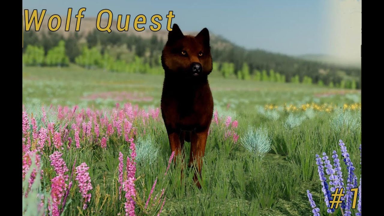 Rival Wolf Stealing Our Hunt?! Wolf Quest: Rise of the Phoenix #01 ...