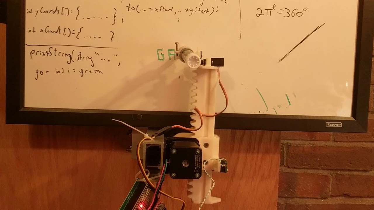 Robotic Whiteboard Demo | Boarderline - YouTube