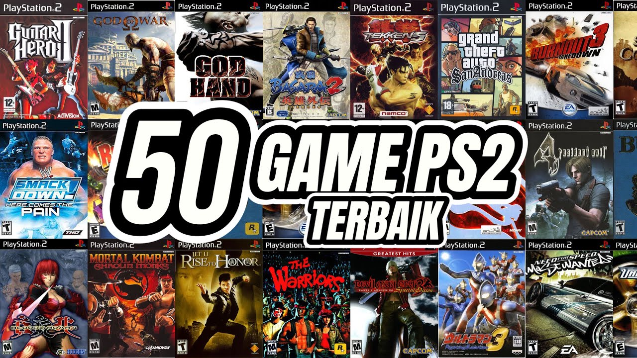 Top 50 Game PS2 Terbaik Untuk Android dan PC - YouTube