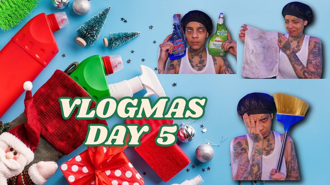VLOGMAS DAY 5: I HATE CLEANING 😡🤬 - YouTube