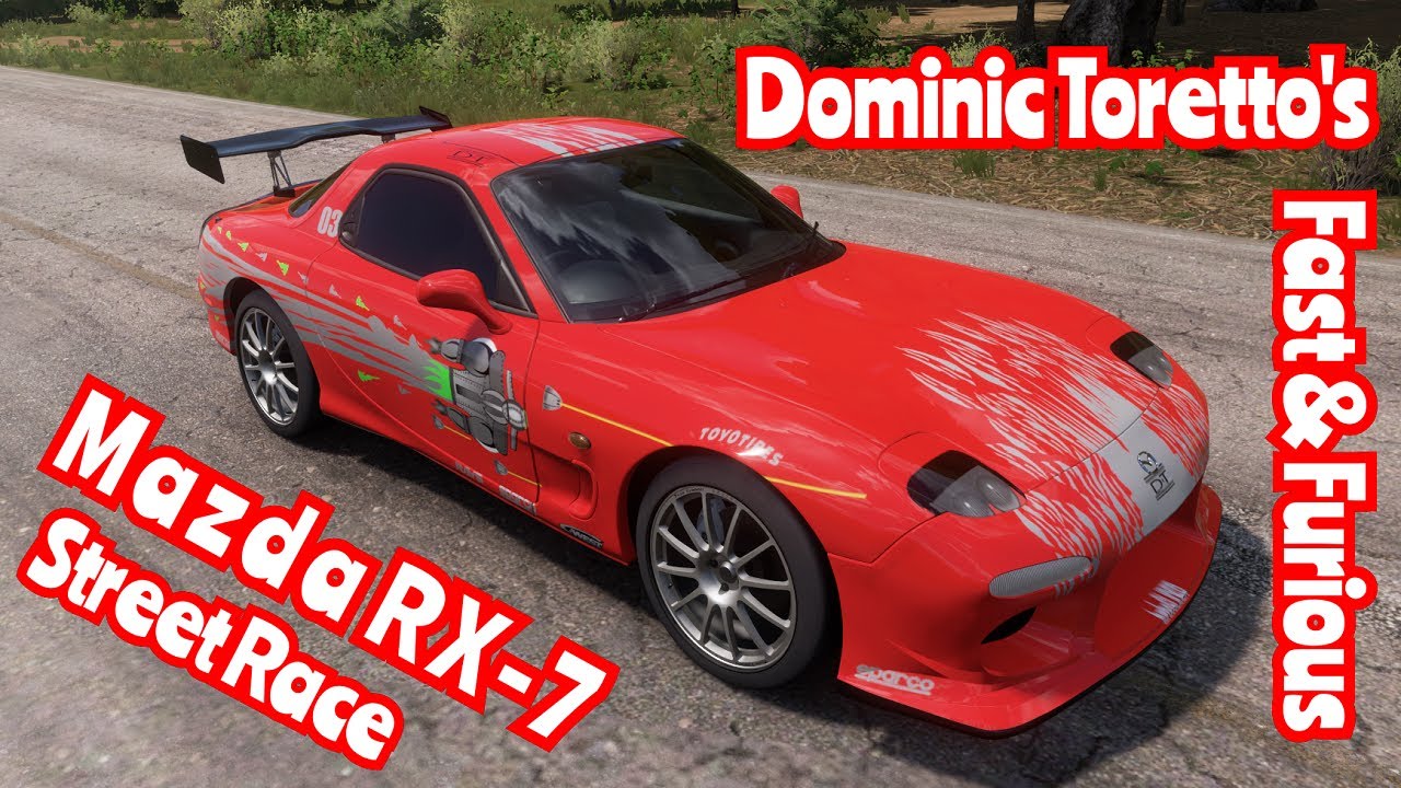 Mazda RX-7 Fast and Furious - YouTube