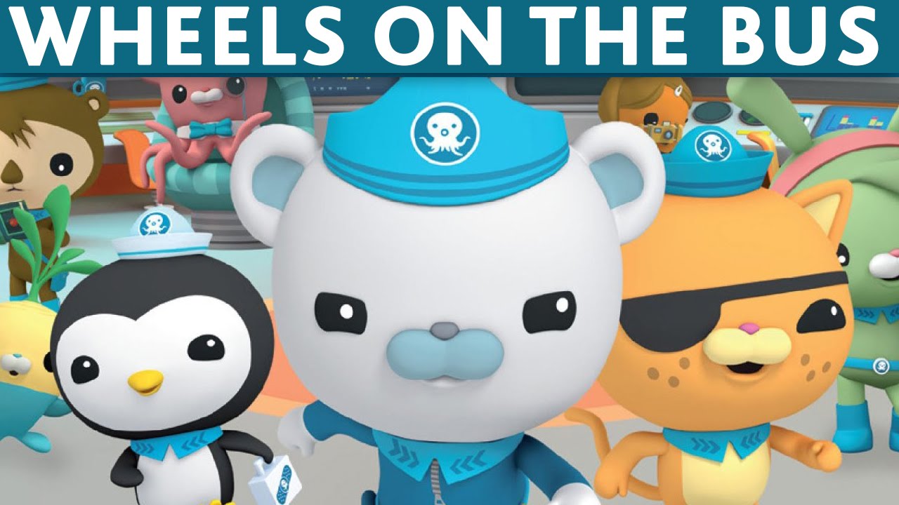WHEELS ON THE BUS NURSERY RHYME Octonauts Toys Videos - YouTube
