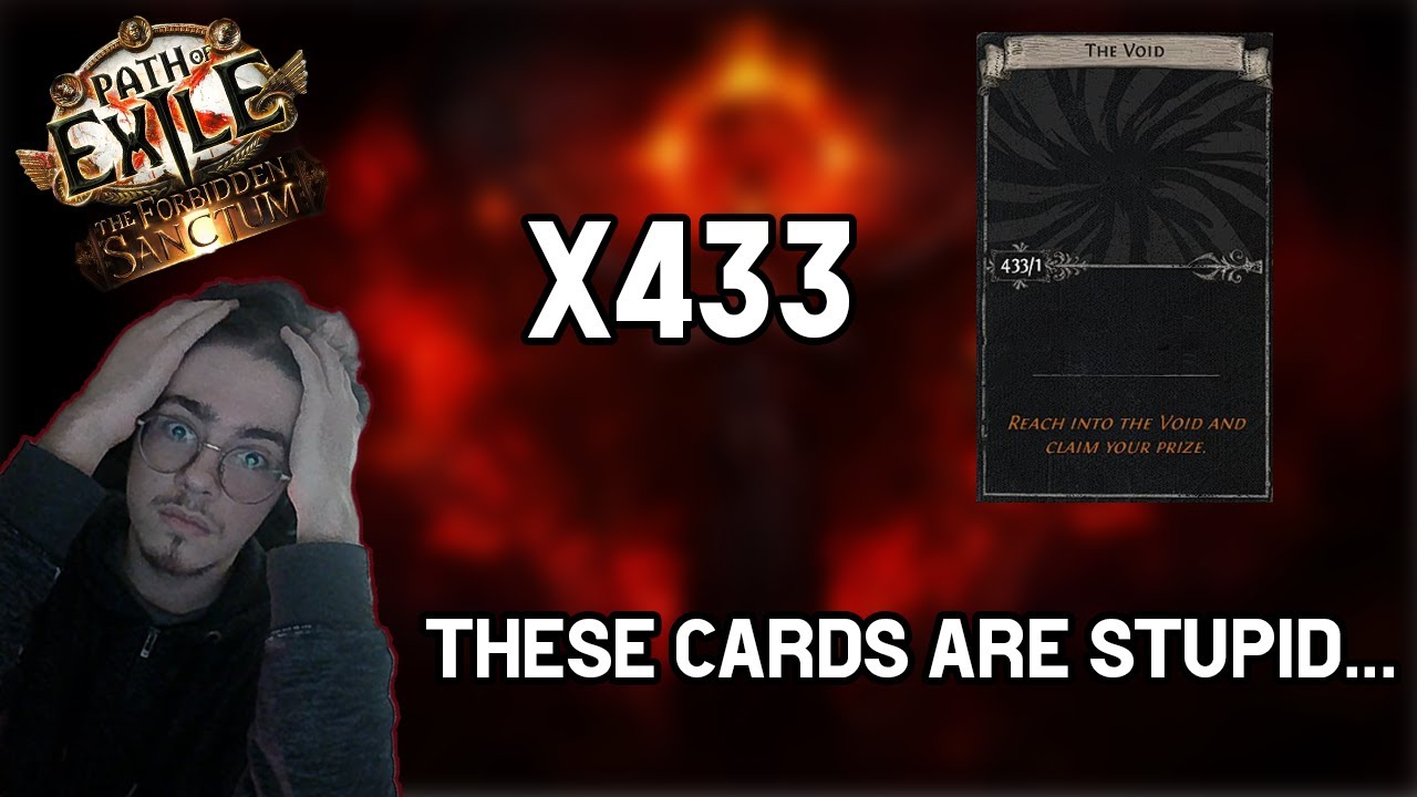 Opening 433 Sets Of The Void - Path of exile - YouTube