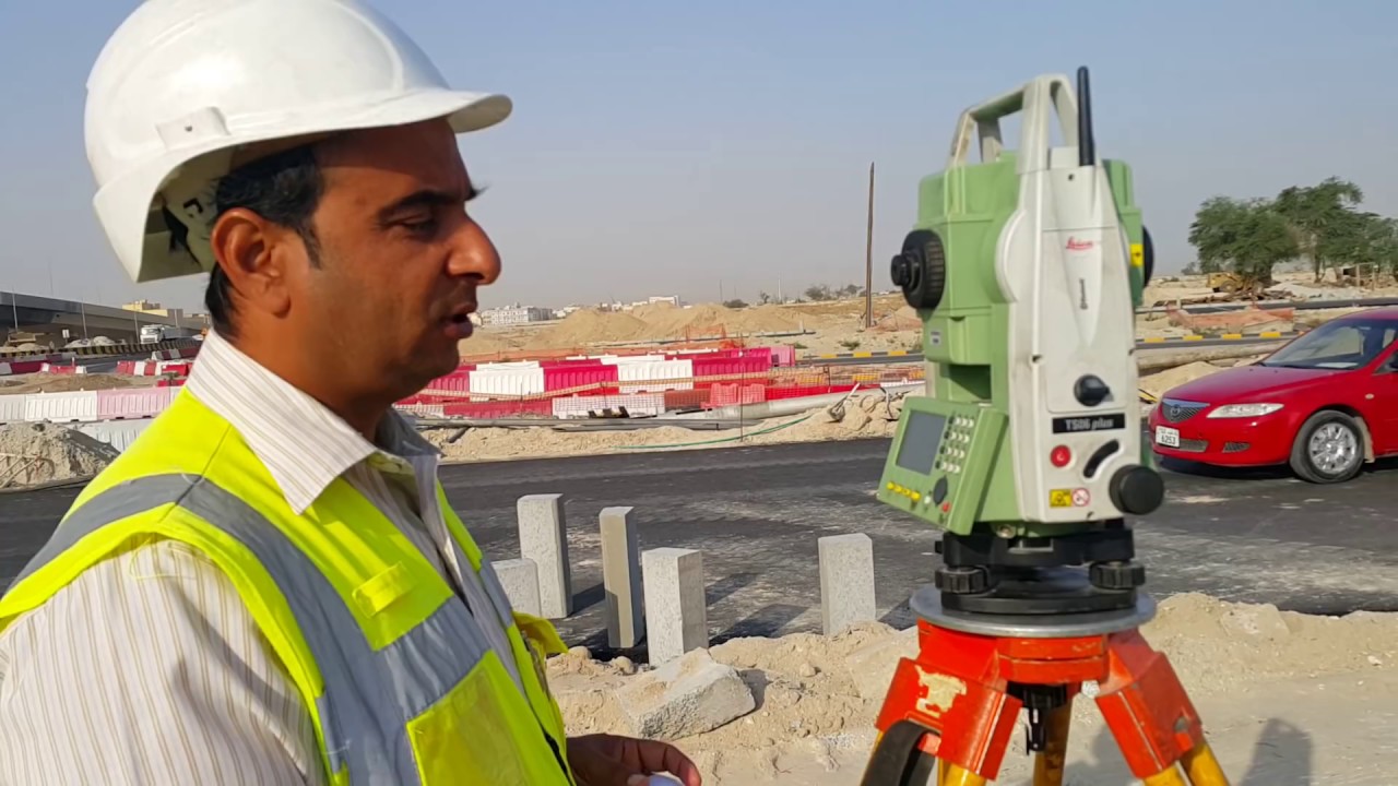 How to do Layout(Stake Out) with Leica Total Station TS06 Plus Complete ...