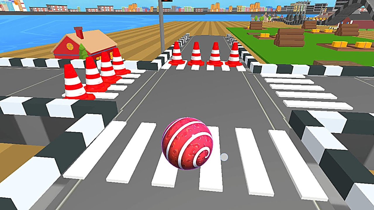 City Ball Run Landscape Gameplay Android iOS Game 56 - YouTube