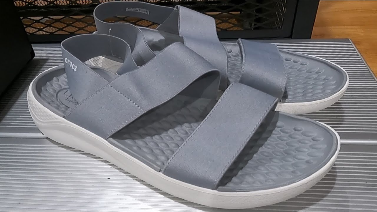 CROCS STRIDE STRETCH SANDAL CLOSER LOOK CROCS SANDALS SHOES REVIEWS ...