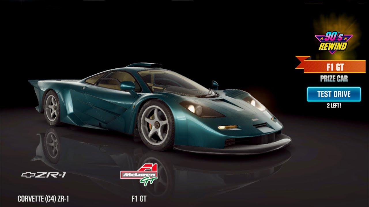 McLaren F1 GT | Test Drive | CSR2 - YouTube