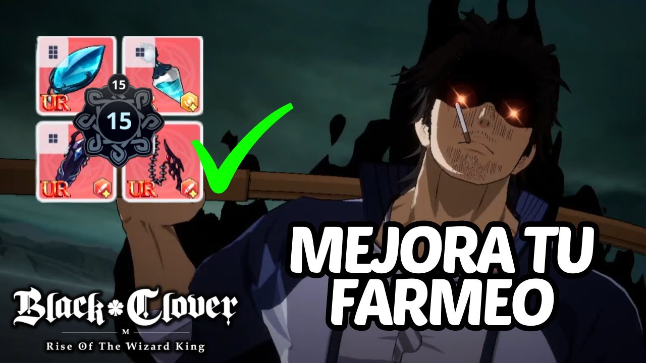 CONSIGUE EQUIPO LR A TOPE CON ESTOS CONSEJOS!! | Black Clover M Español ...