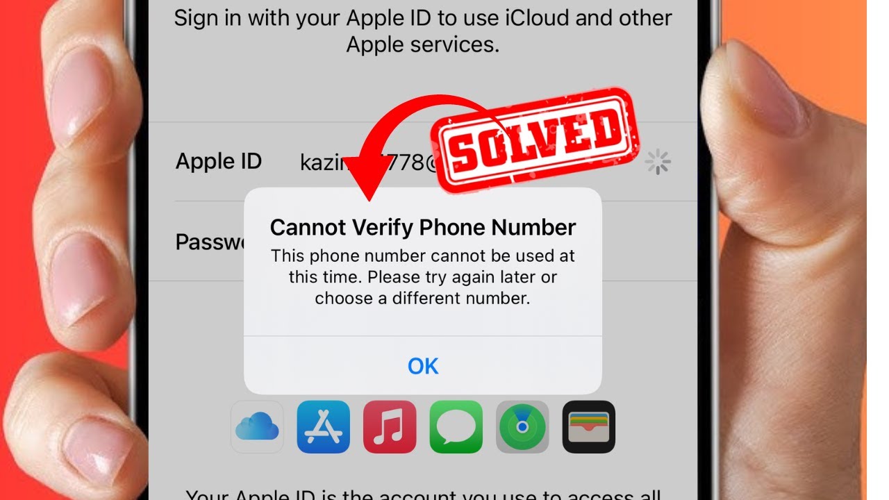Cannot Verify Phone Number This Phone Number Cannot Be Used At This ...