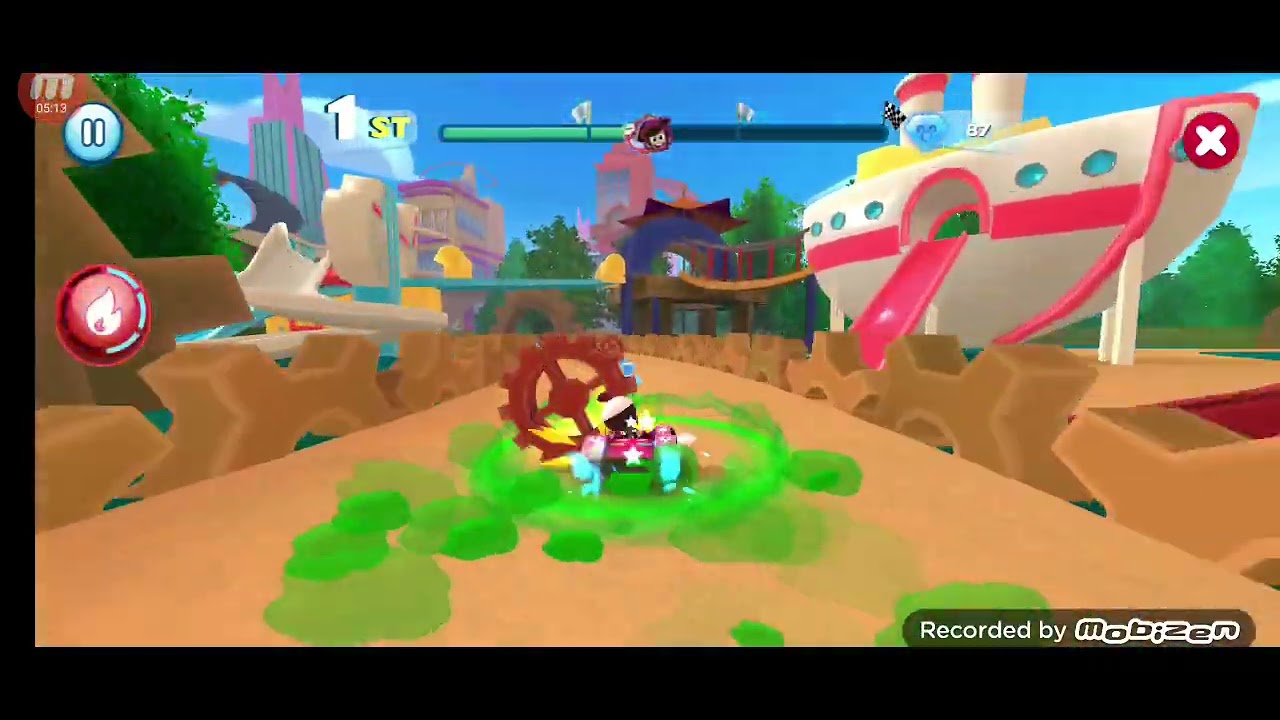 Disney all-star racers - Seabrook High Cup (Molly) Pro again gameplay ...