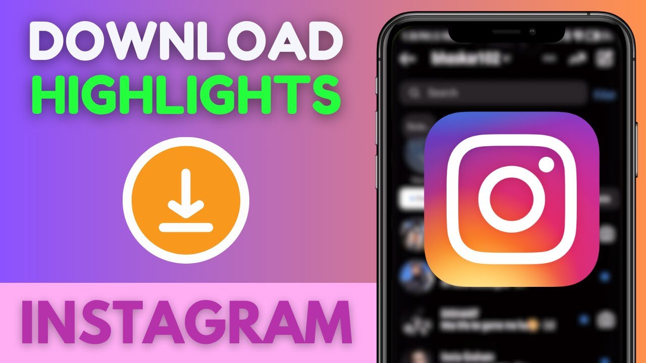 How to Download Instagram Highlights | Simple! | 2024 - YouTube