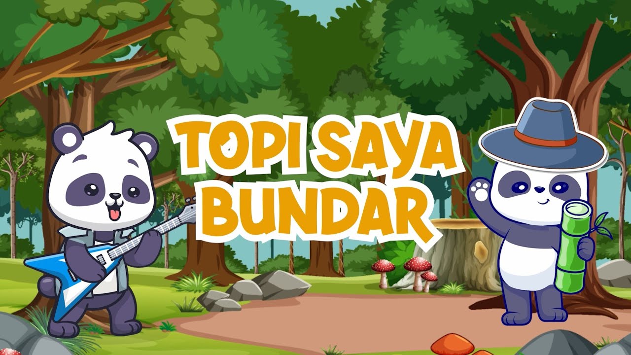 Topi Saya Bundar - (Official Music Video Lagu Anak & Lirik) - YouTube